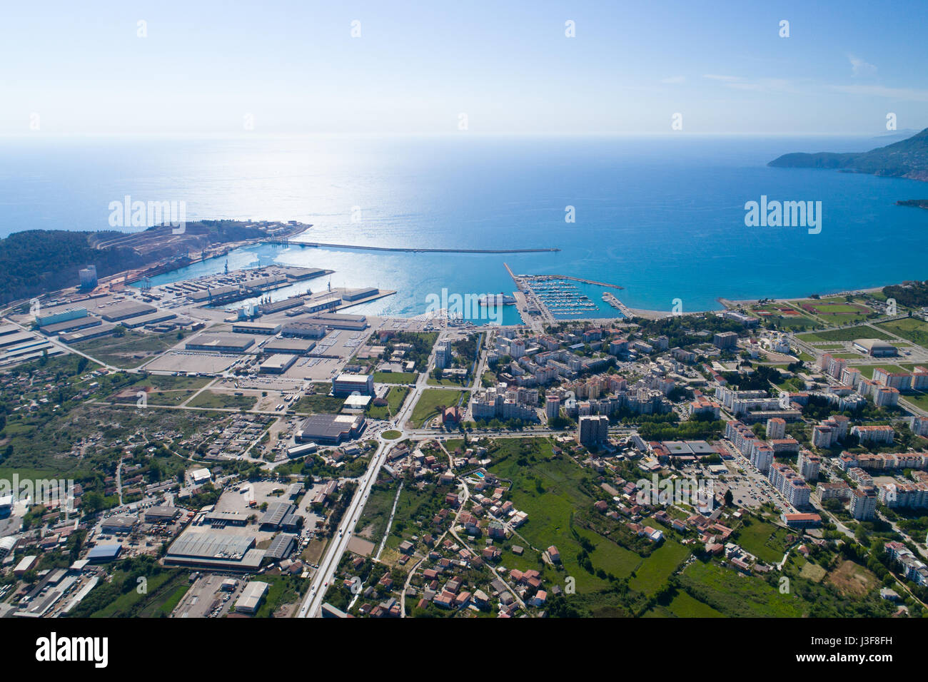 Aerial view bar city hi-res stock photography and images - Alamy