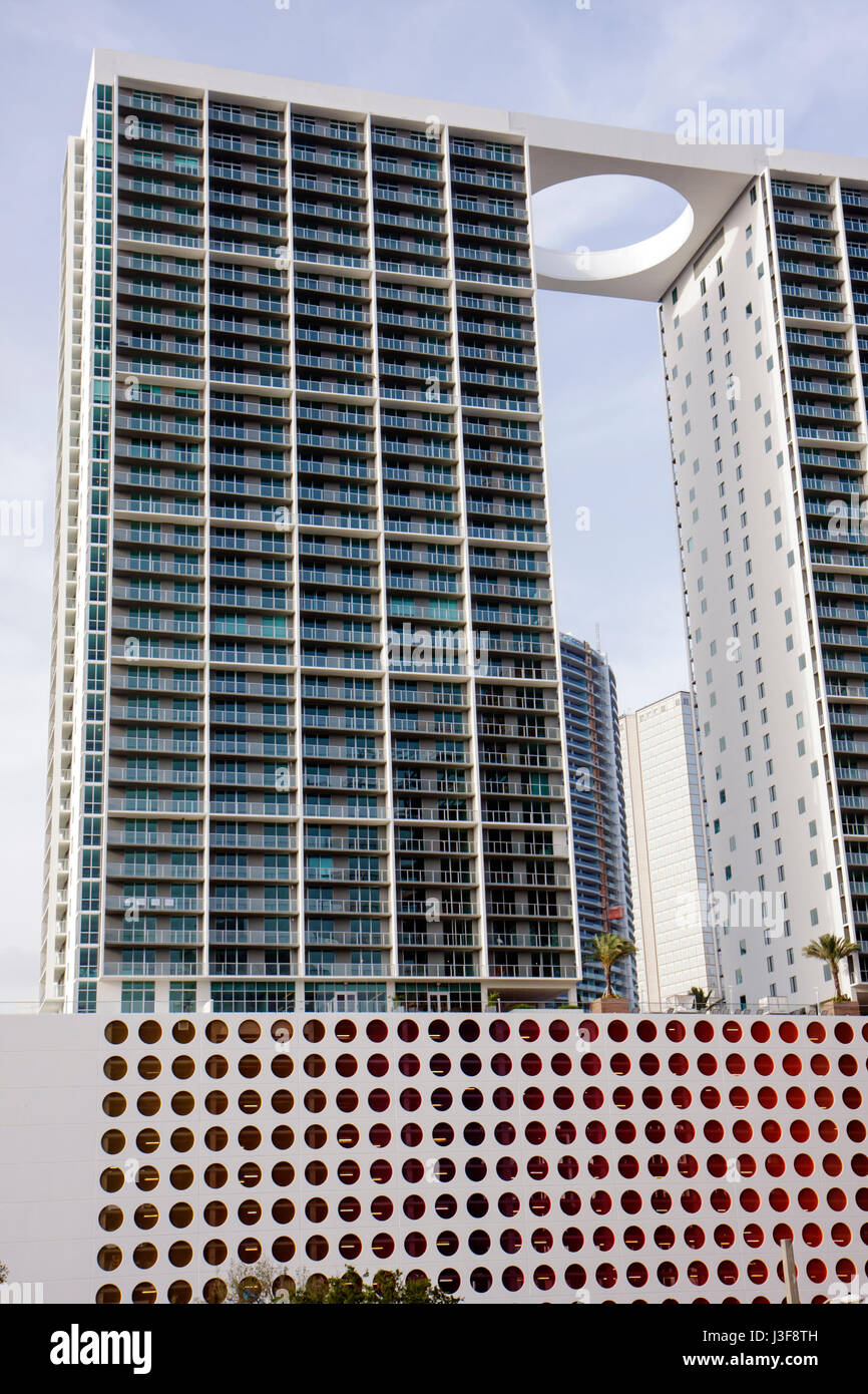 Miami Florida,Brickell District,office building,high rise skyscraper ...