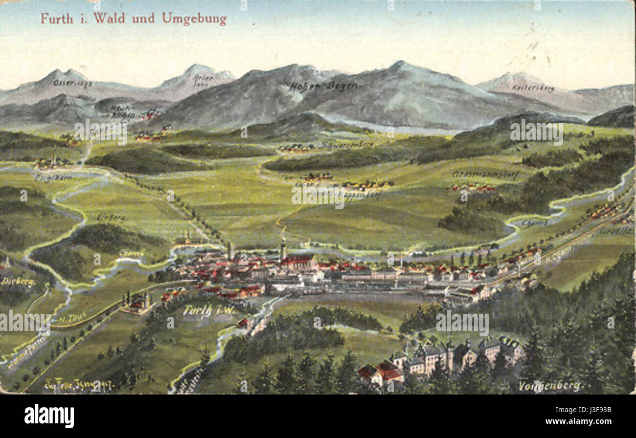 Furth map hi-res stock photography and images - Alamy