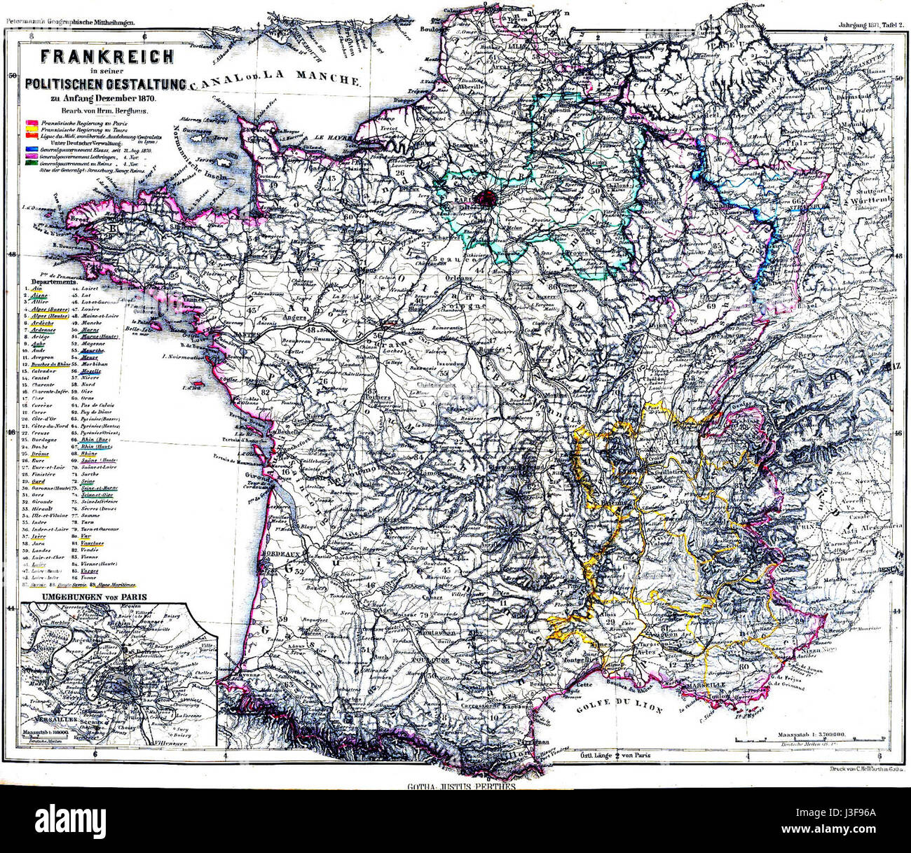 France during Franco Prussian War December1870 Stock Photo - Alamy