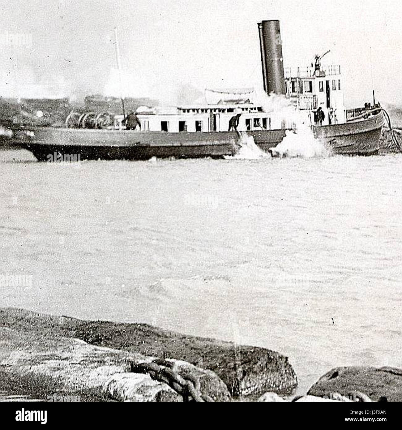 The Fireboat Detroiter, photographed in River Rouge in 1901, was an ...