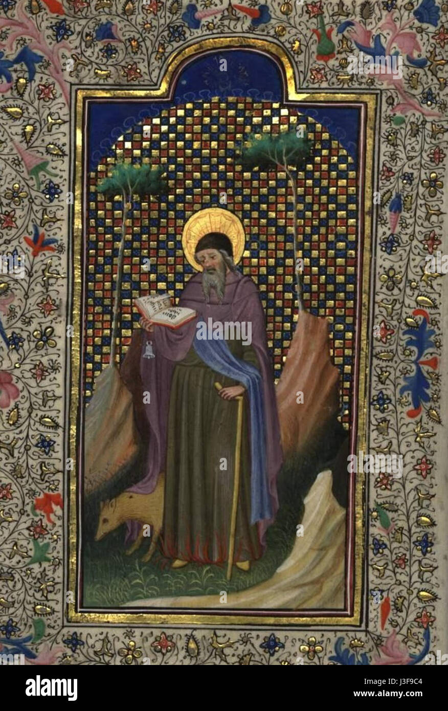 Saint anthony the hermit hi-res stock photography and images - Alamy