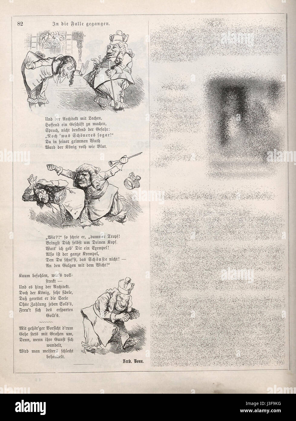 Fliegende Blaetter, a famous German satirical magazine from the 19th ...