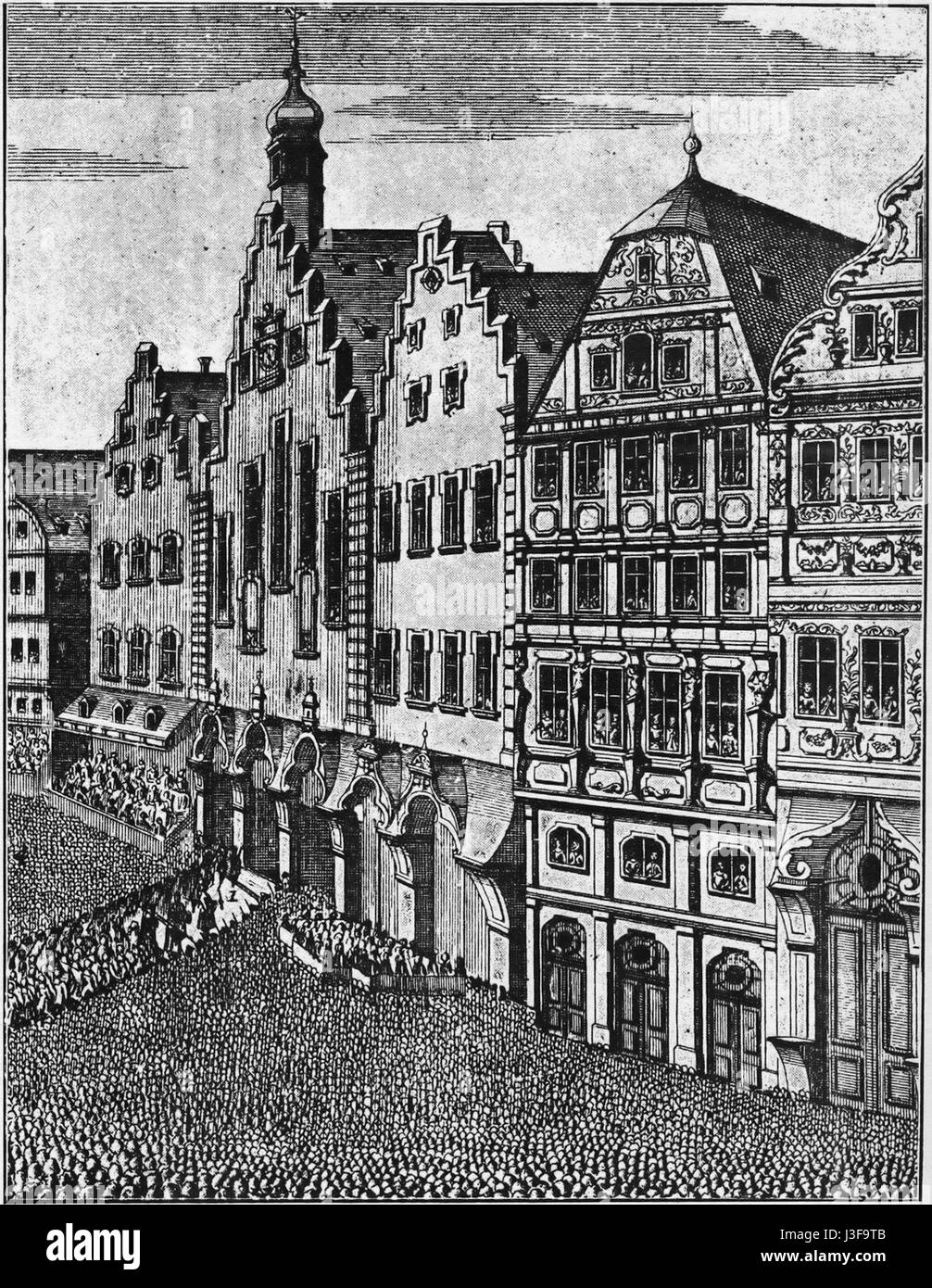 The Roemer Kroenungsdiarium of 1742 is a historical document recording ...