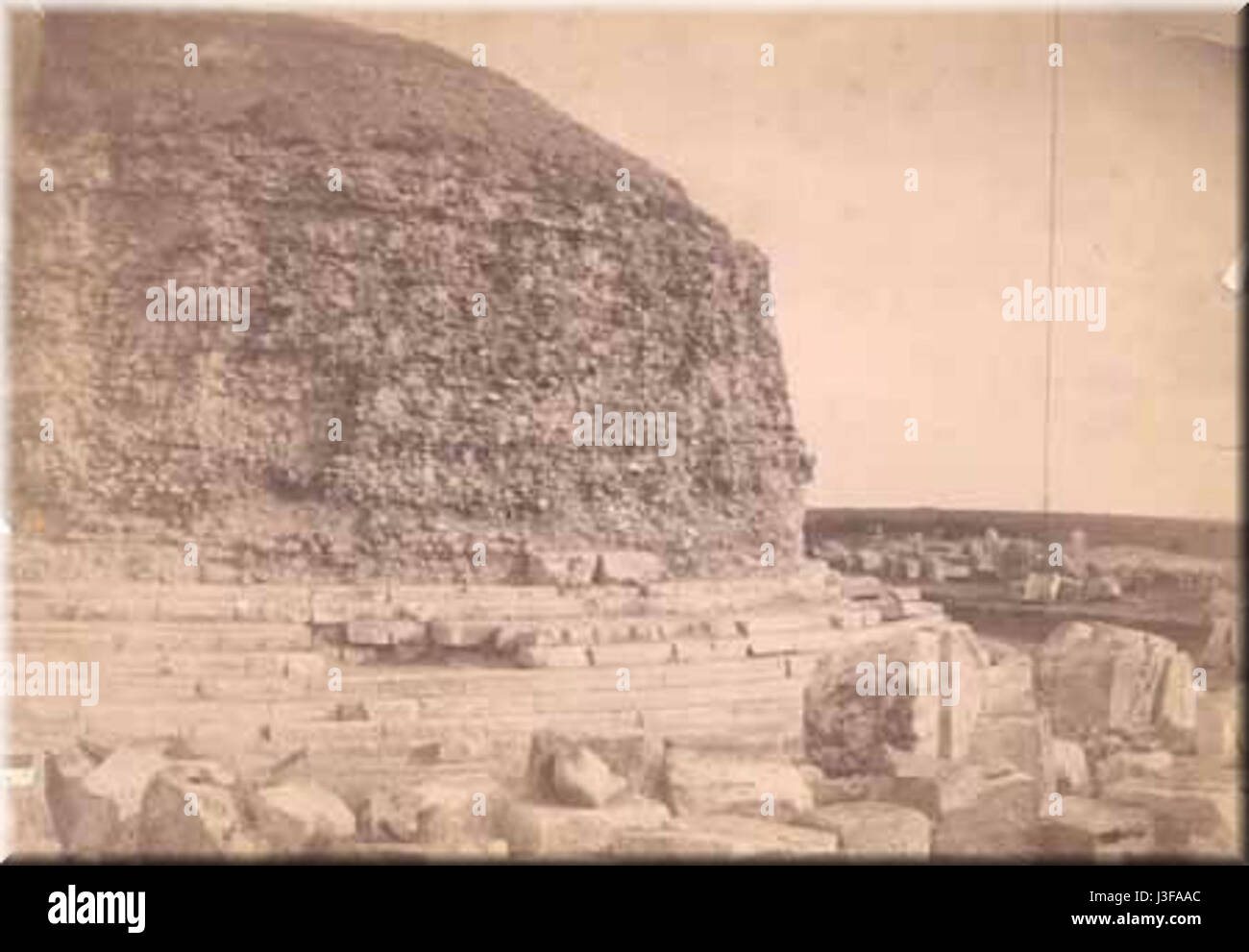 This image captures a moment at the Cetatea Tropaeum, a historical site ...