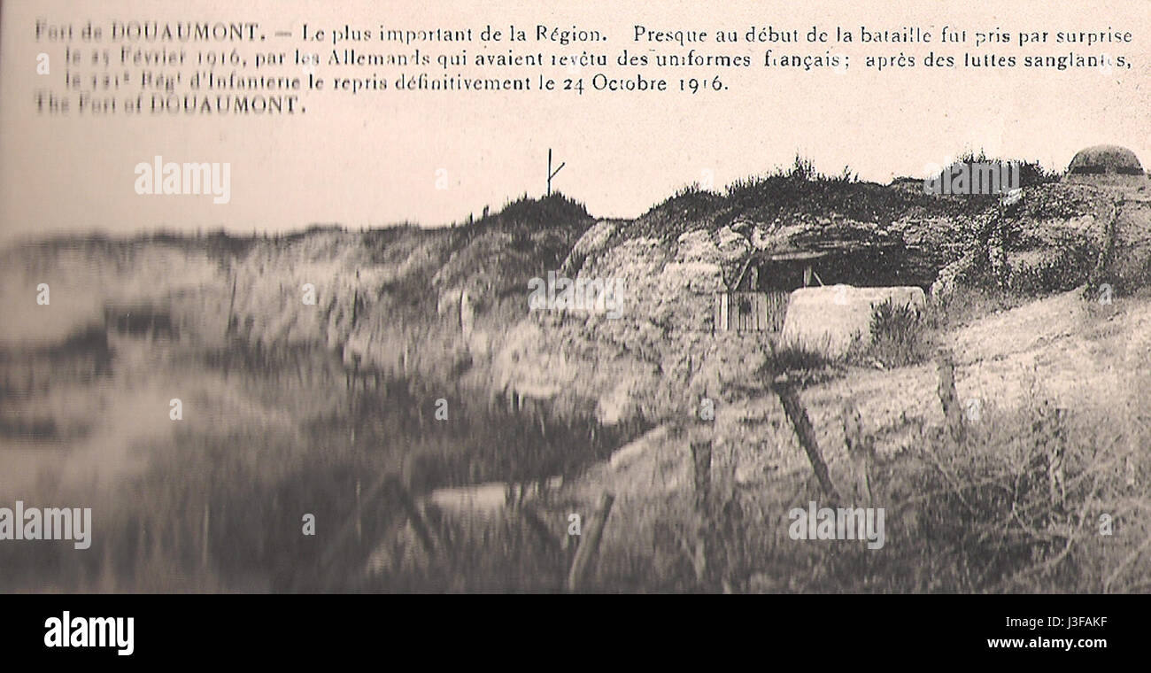 Fort de Douaumont, located in France, was a key military stronghold ...