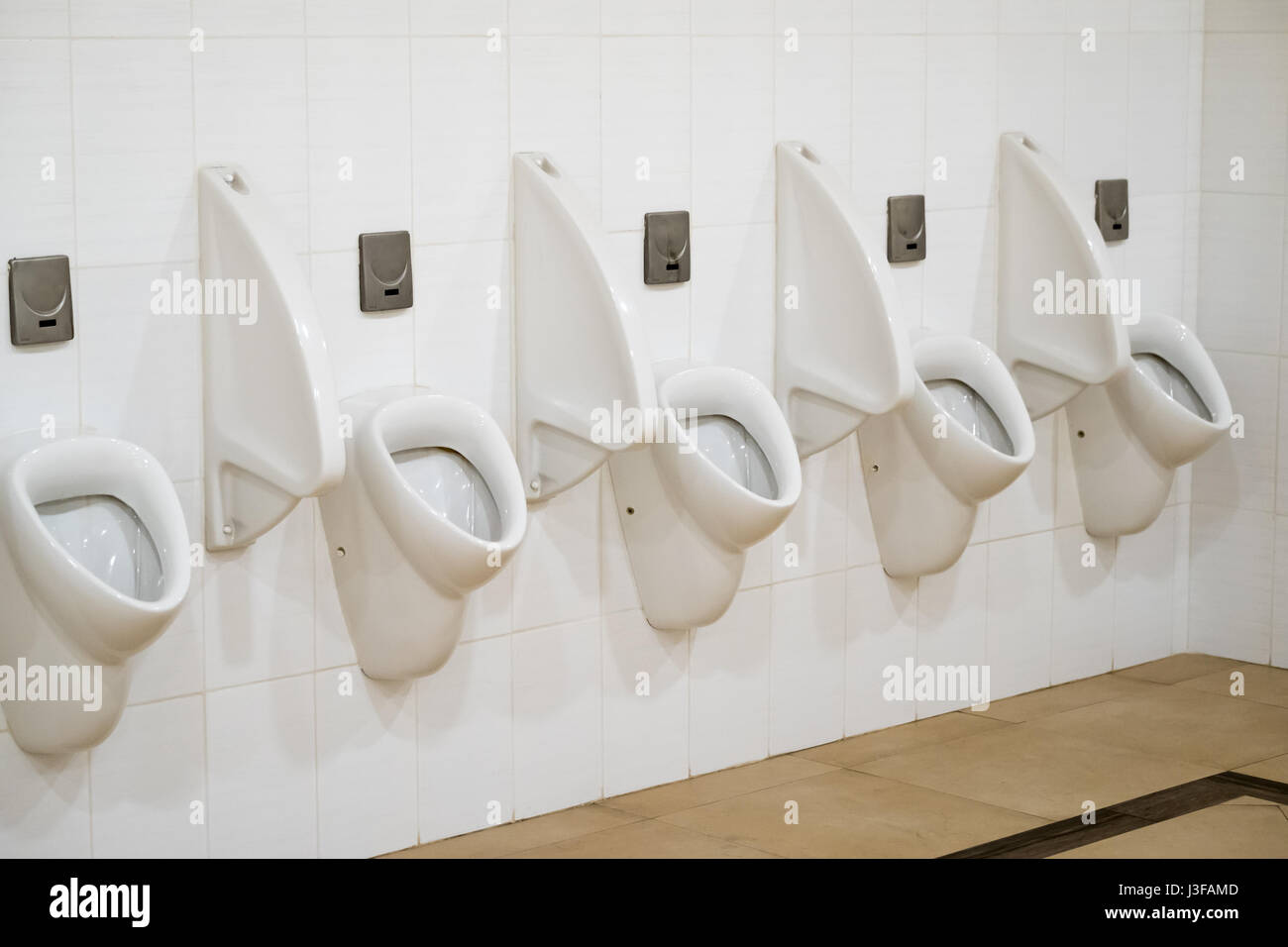 Interior of a public wc room Stock Photo - Alamy