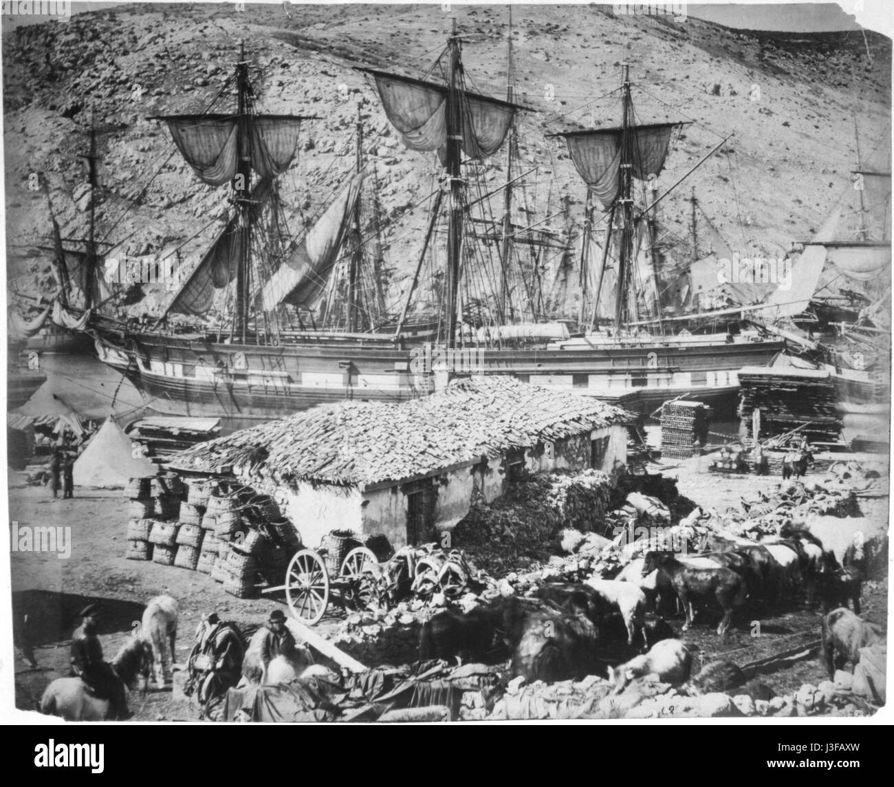 Fenton Balaklava harbor Stock Photo - Alamy