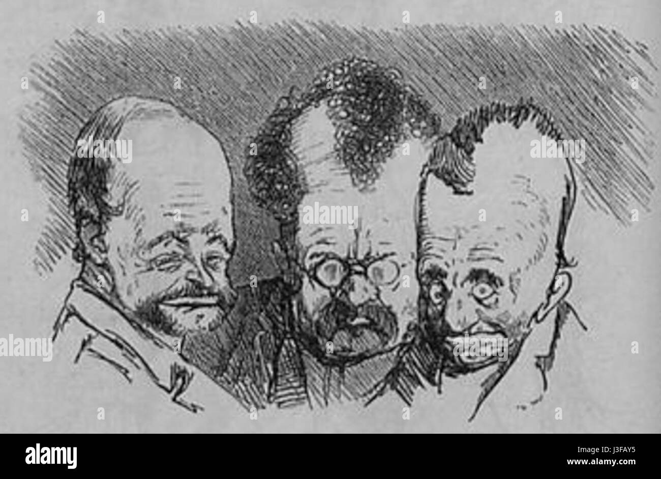 *Fliegende Blaetter* was a popular German humor and satirical magazine ...