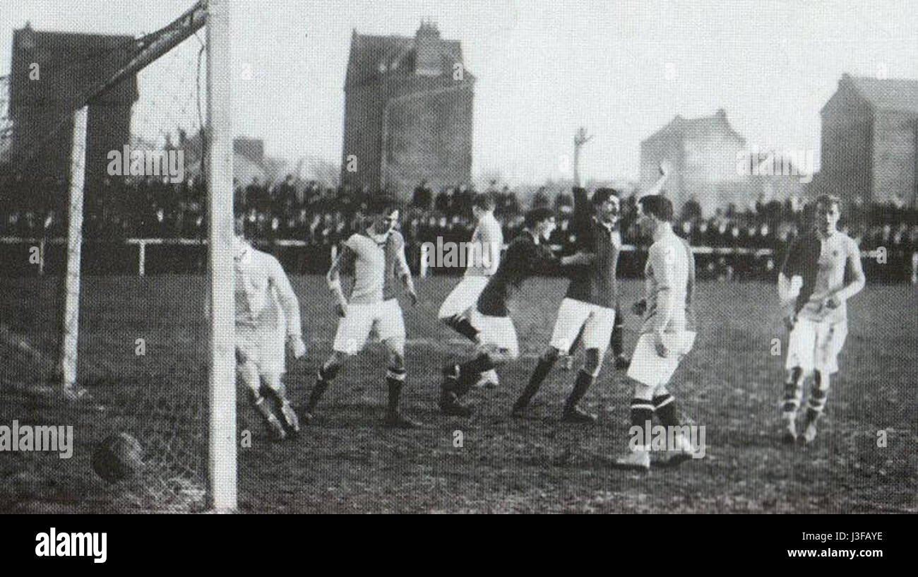 This refers to a historical event or publication related to FC Rouen ...