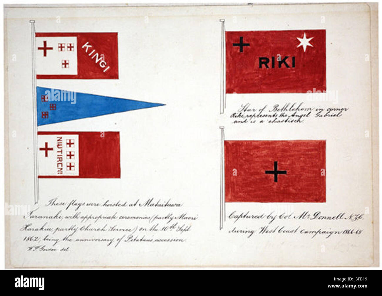 Maori flag hi-res stock photography and images - Alamy