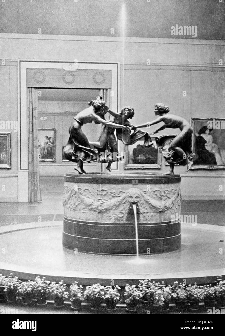 Public art sculpture created Black and White Stock Photos & Images - Alamy