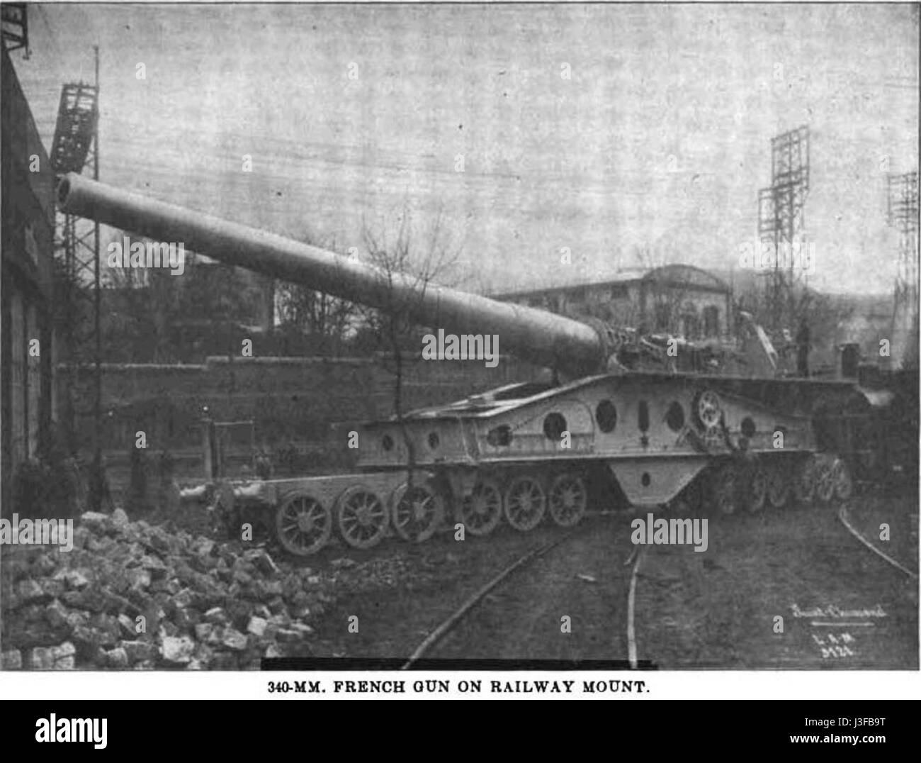 Railway gun hi-res stock photography and images - Alamy