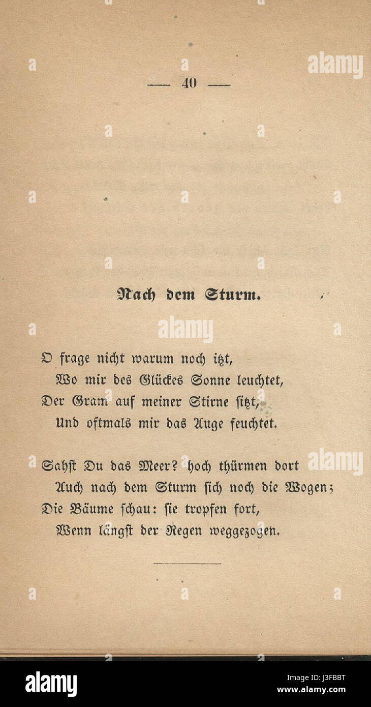 German love poems hi-res stock photography and images - Alamy