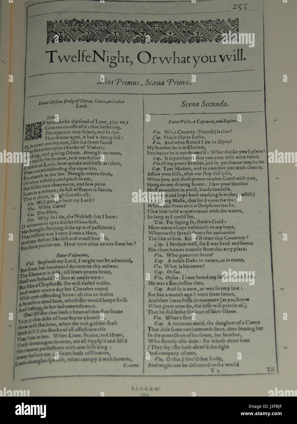 The First Folio of 'Twelfth Night' is one of the earliest printed ...