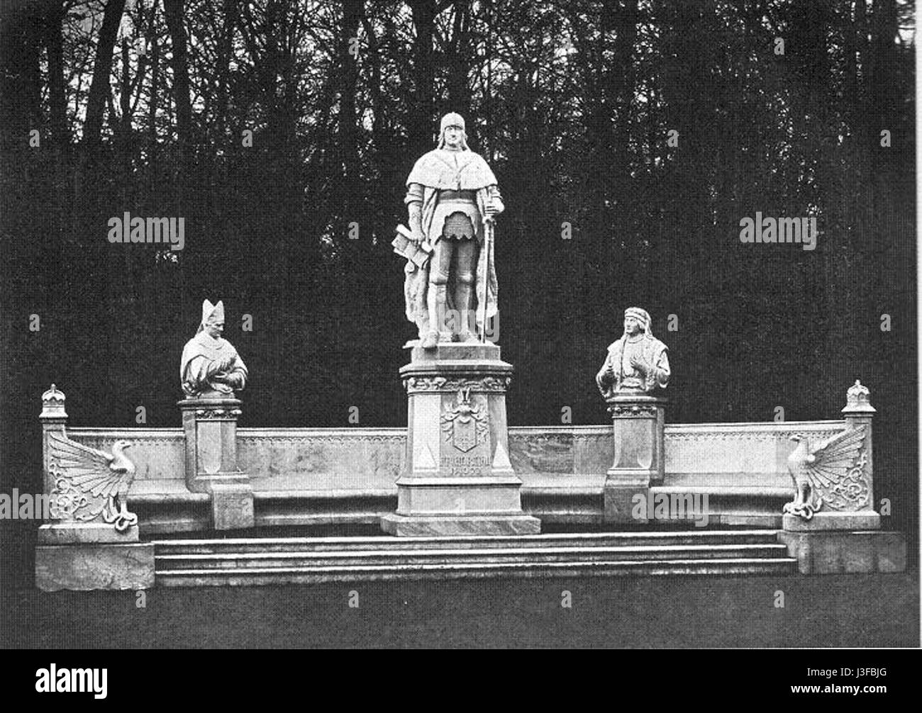 FriedrichII Brbg group Siegesallee Stock Photo - Alamy