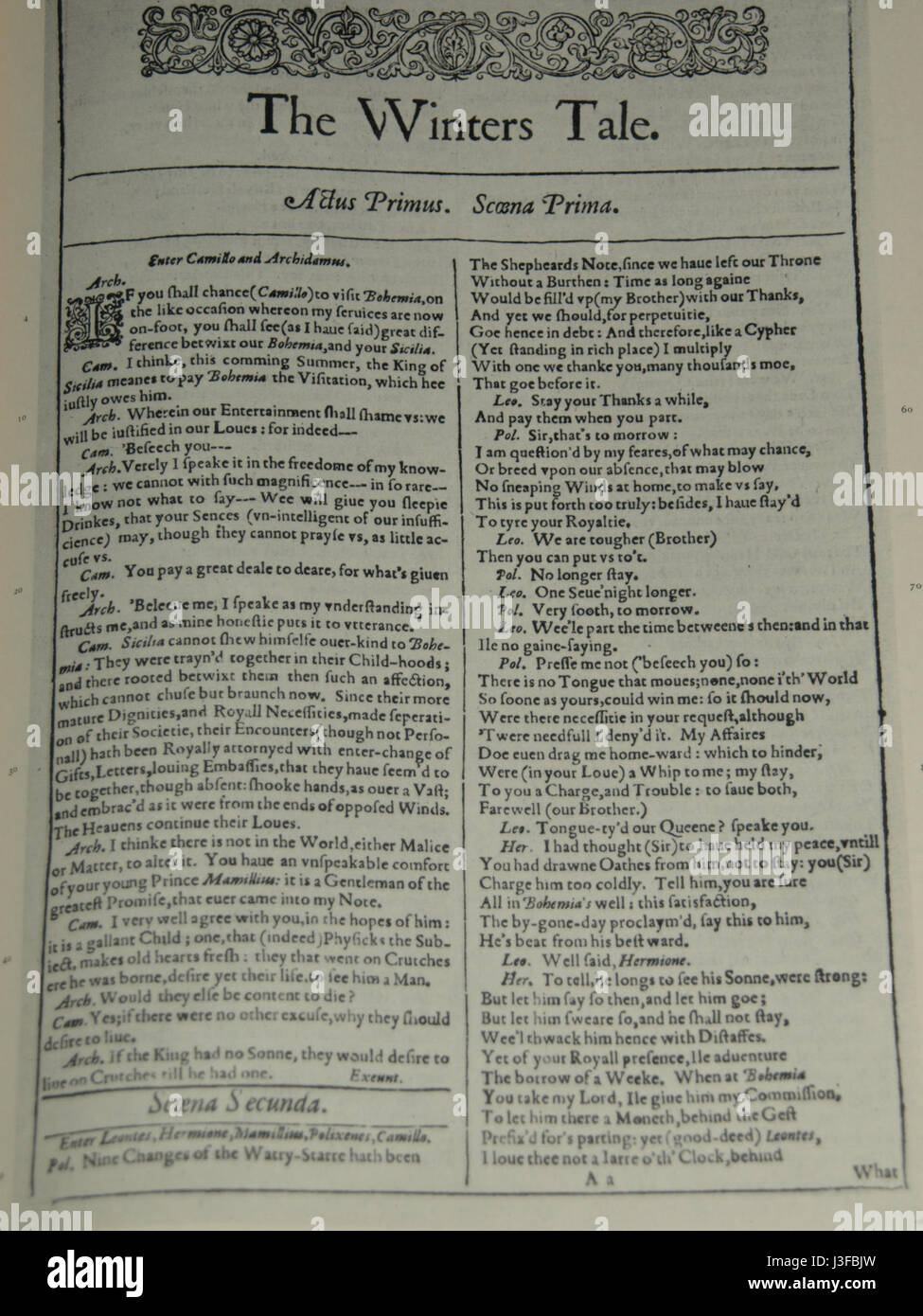 Shakespeares a winters tale hi-res stock photography and images - Alamy