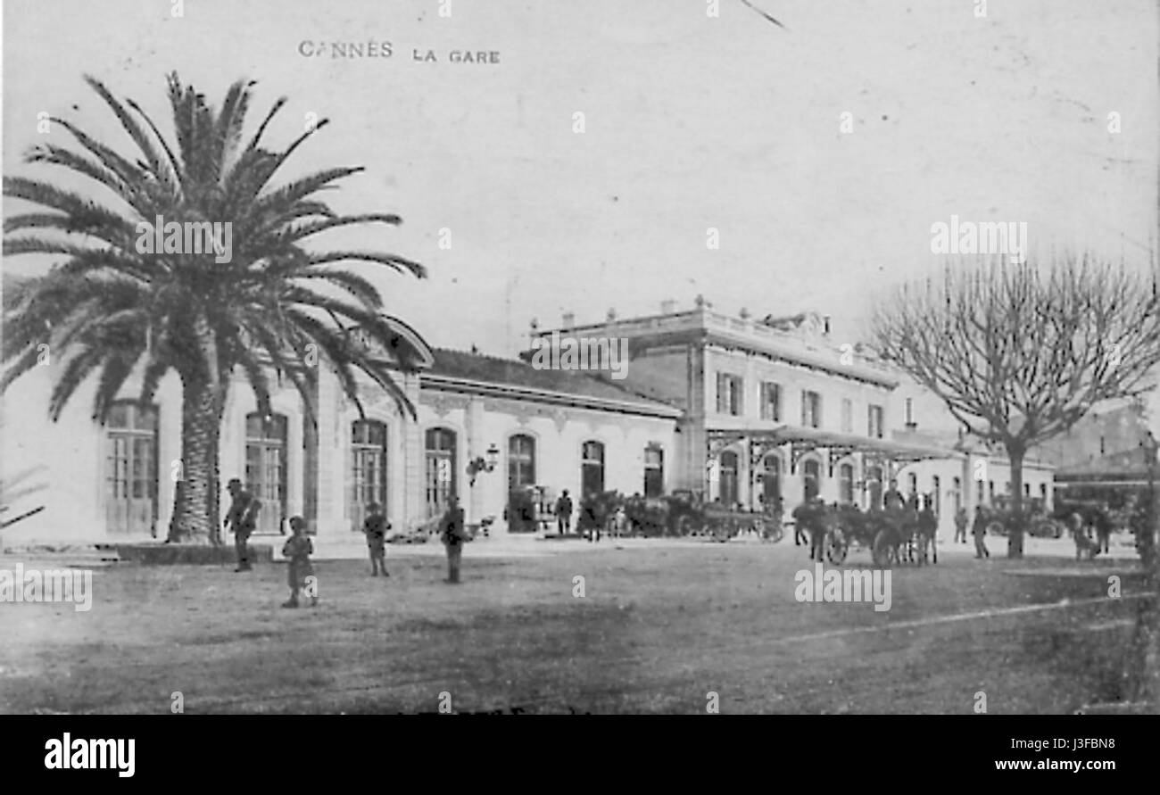 Gare de Cannes Ville is the main railway station in Cannes, France ...