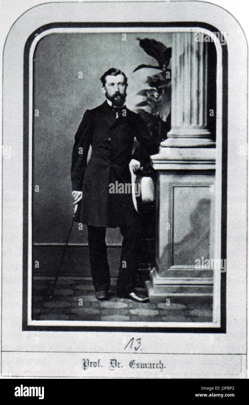 Esmarch hi-res stock photography and images - Alamy