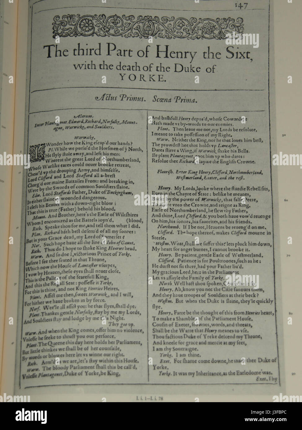 Shakespeare’s first folio hi-res stock photography and images - Alamy