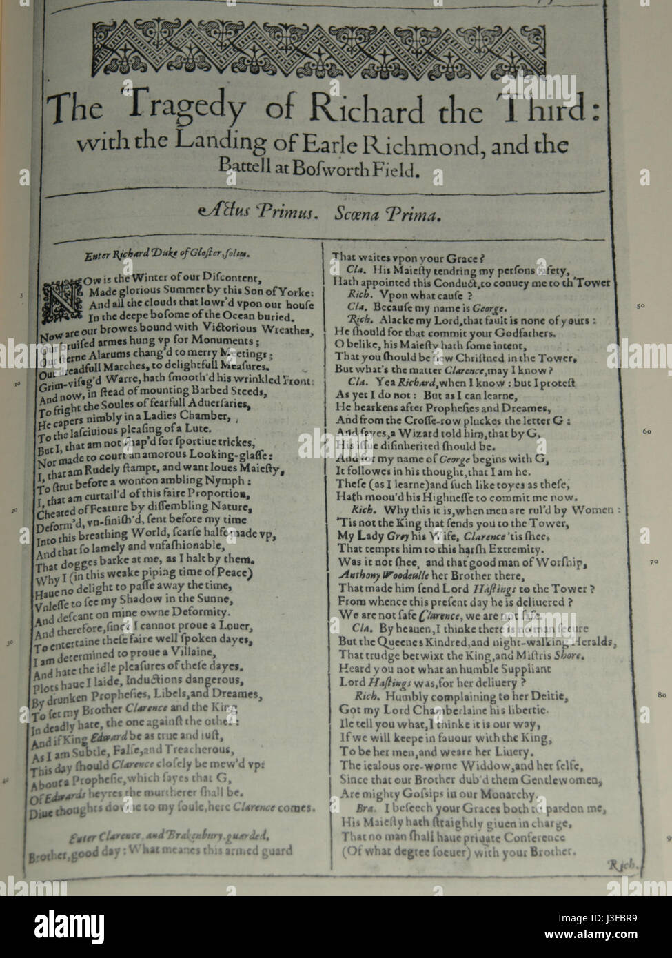 William shakespeare richard iii hi-res stock photography and images - Alamy