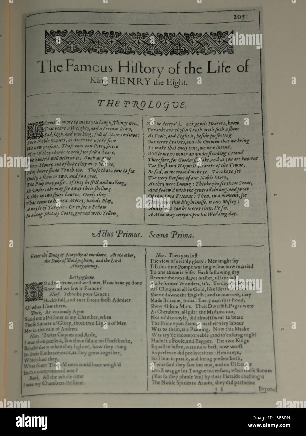 The First Folio of Henry VIII is a rare edition of William Shakespeare ...