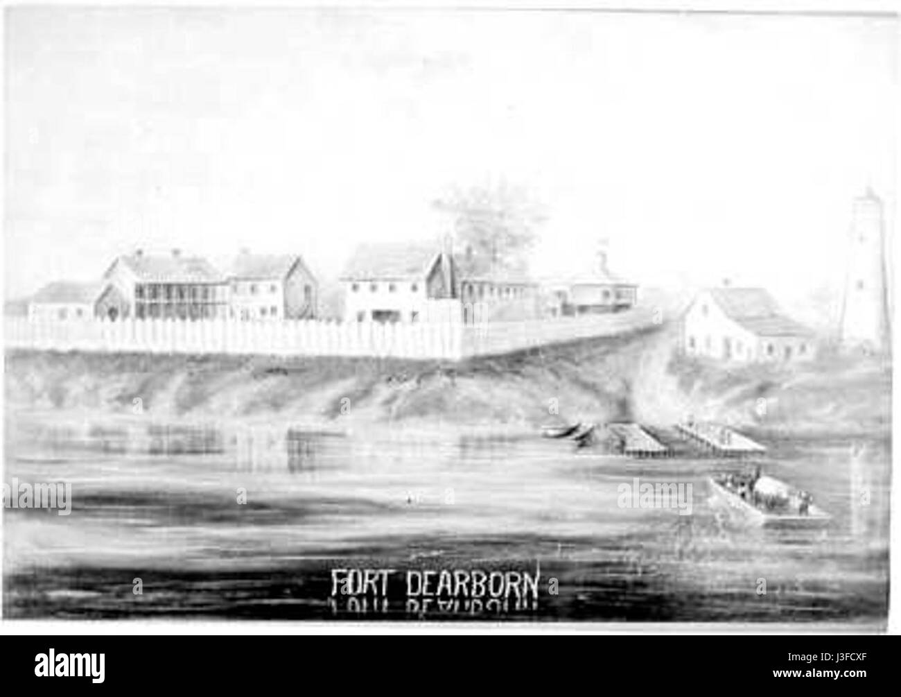 Dearborn map hi-res stock photography and images - Alamy