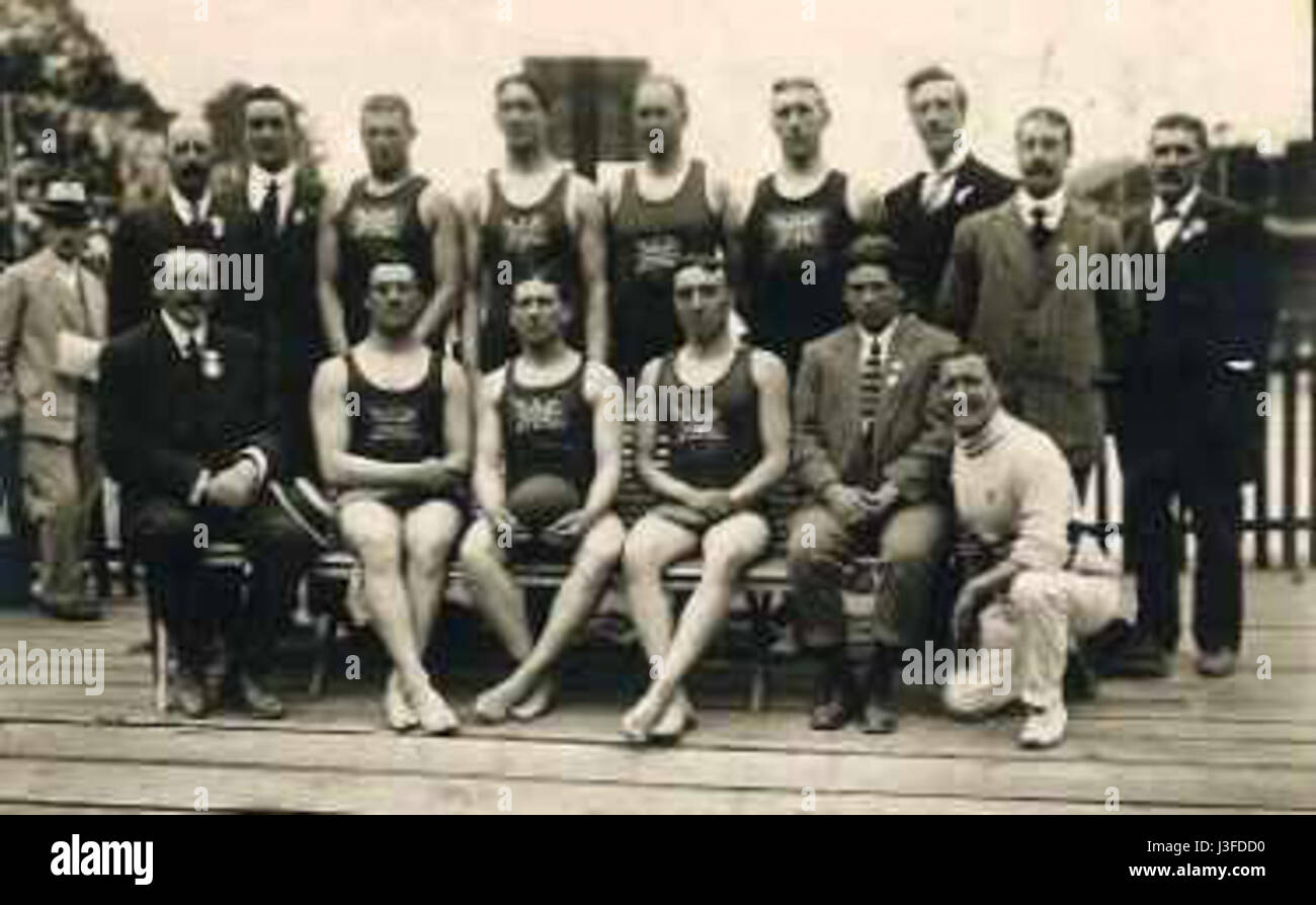 The 1912 Great Britain Water Polo team competed in the Stockholm ...