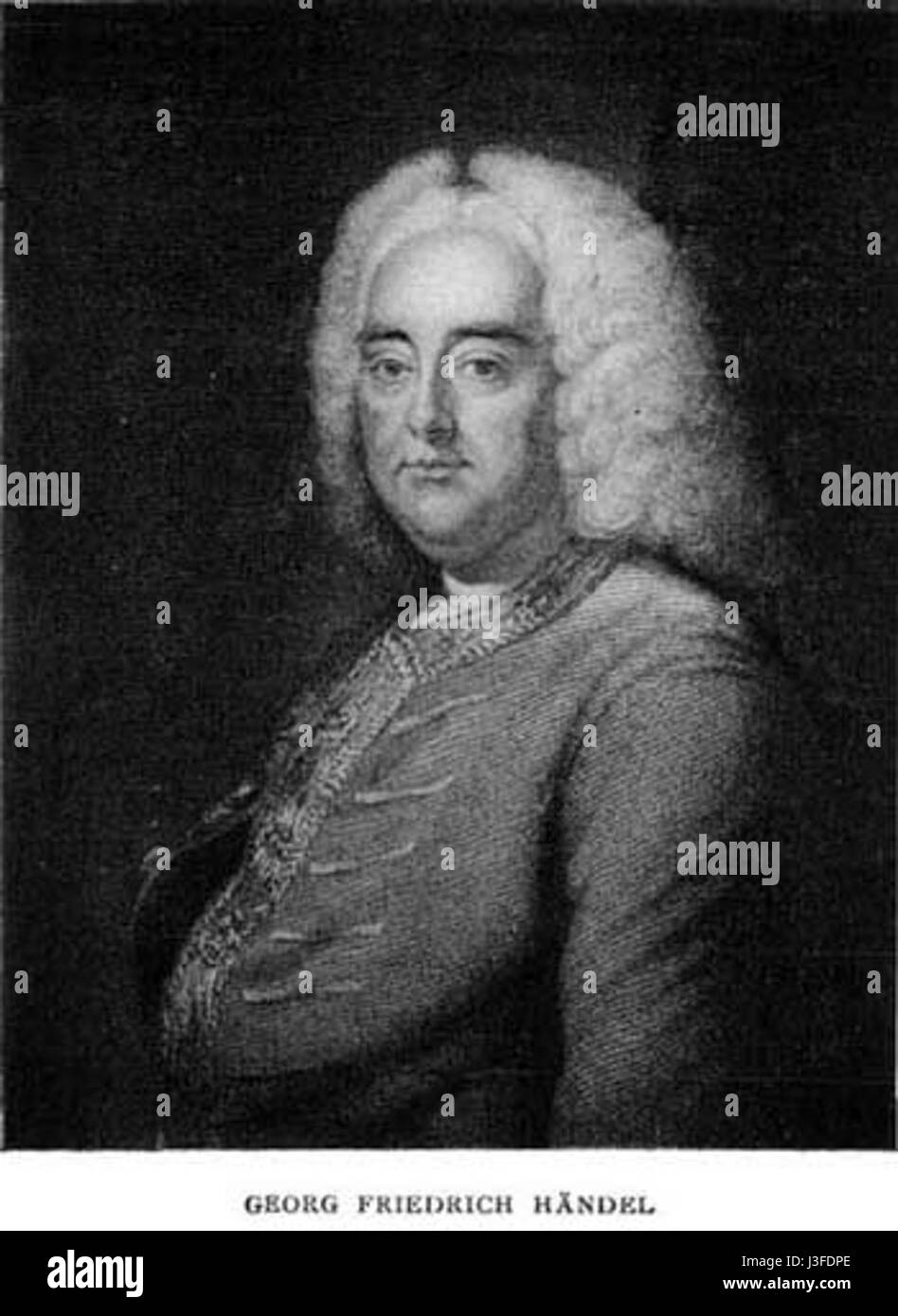 Georg Friedrich Haendel 6 Stock Photo - Alamy