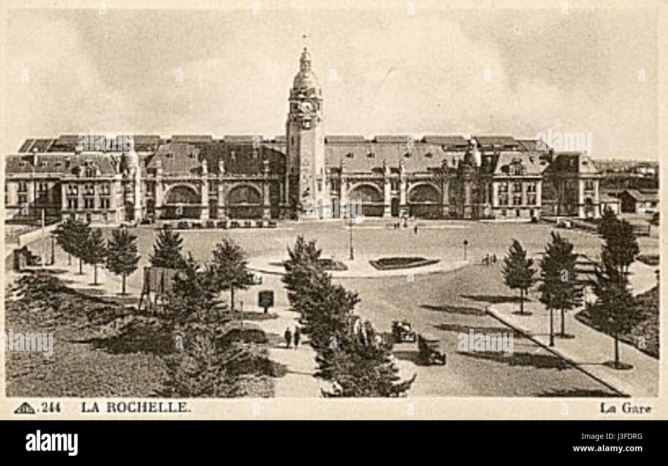 Gare de La Rochelle is the main railway station in La Rochelle, France ...