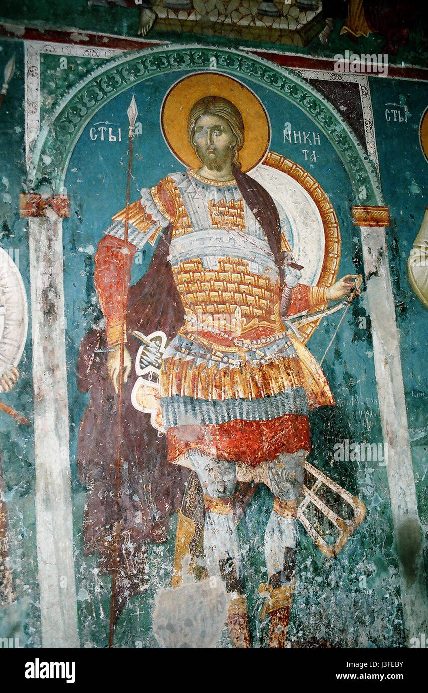 The frescos from St. Nikita Church in Banjani are renowned for their ...
