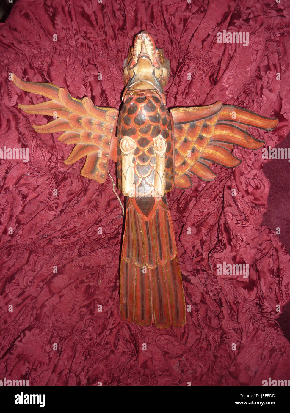 Garuda is a mythical bird in Hindu and Buddhist mythology, often ...