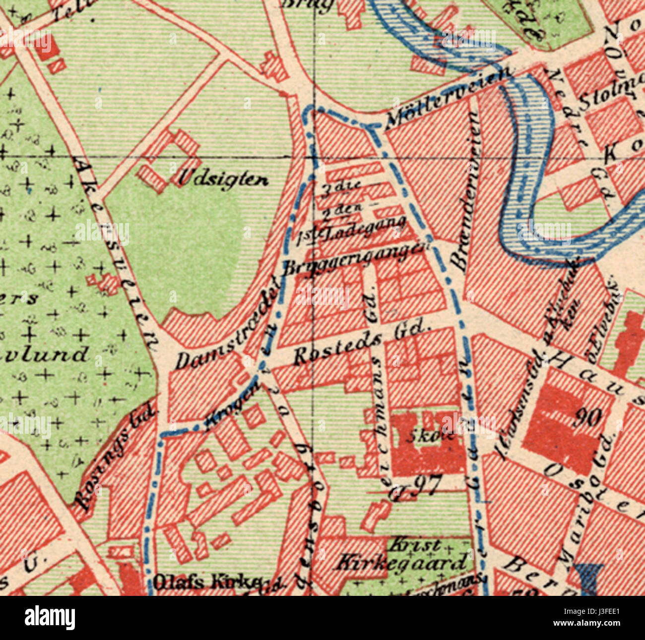 Fredensborg map hi-res stock photography and images - Alamy