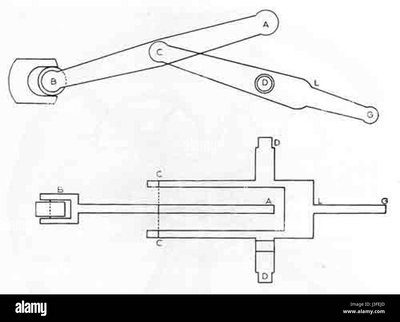 Straight line map hi-res stock photography and images - Alamy