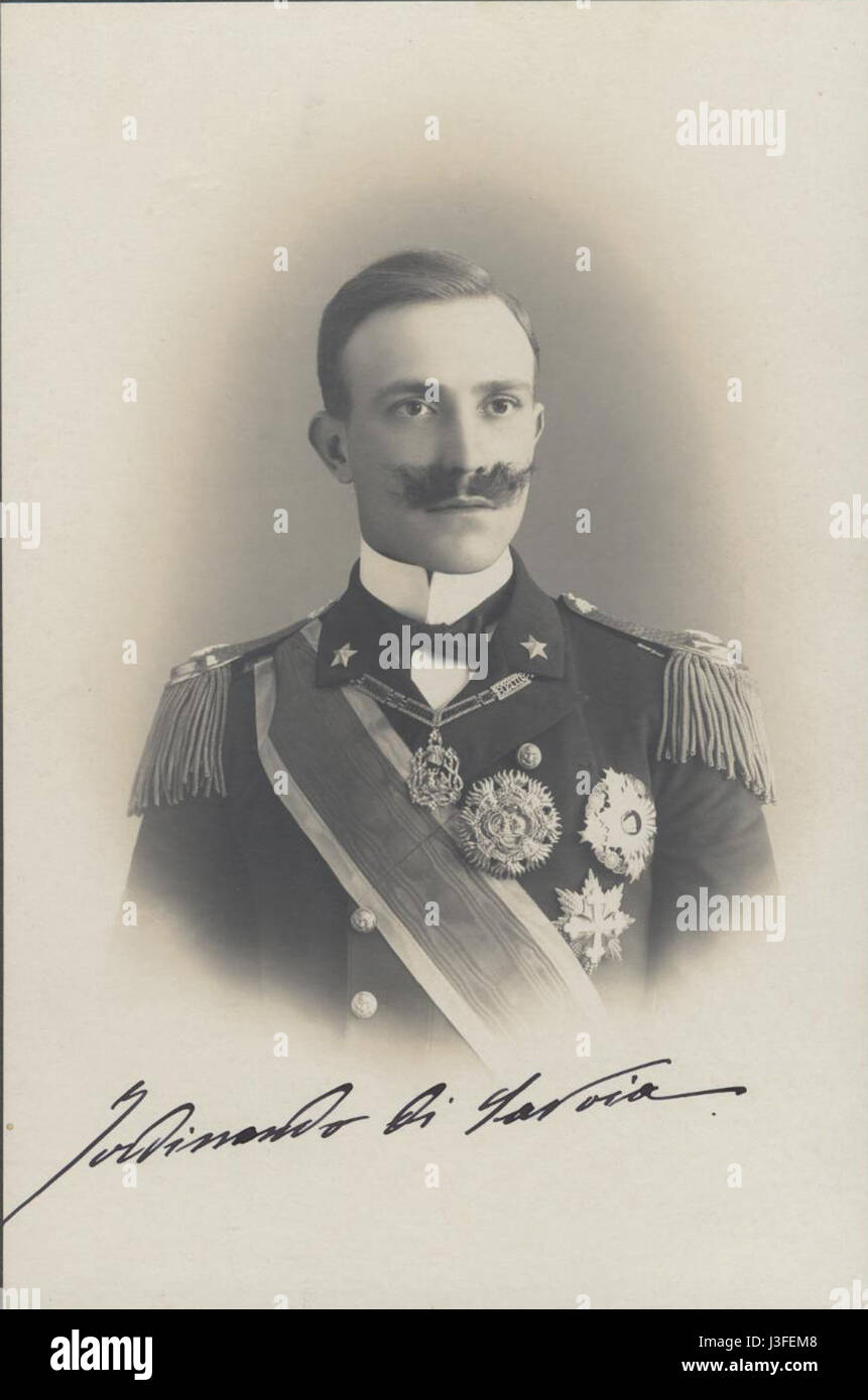 Ferdinando di Savoia, also known as Ferdinand of Savoy, was an Italian ...