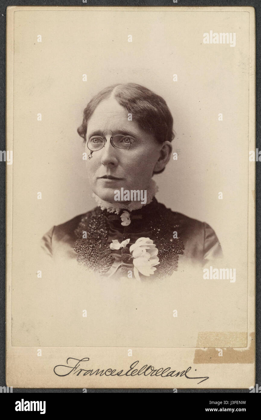 Frances E. Willard was an American educator, temperance reformer, and women's suffrage advocate ...