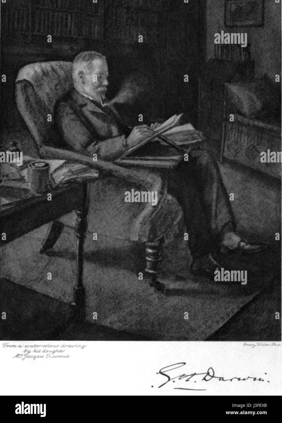 George Darwin, the son of Charles Darwin, was a prominent scientist and ...