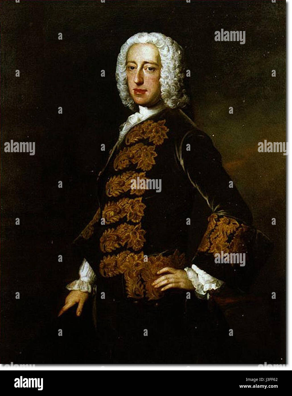 General Sir John Mordaunt Stock Photo - Alamy