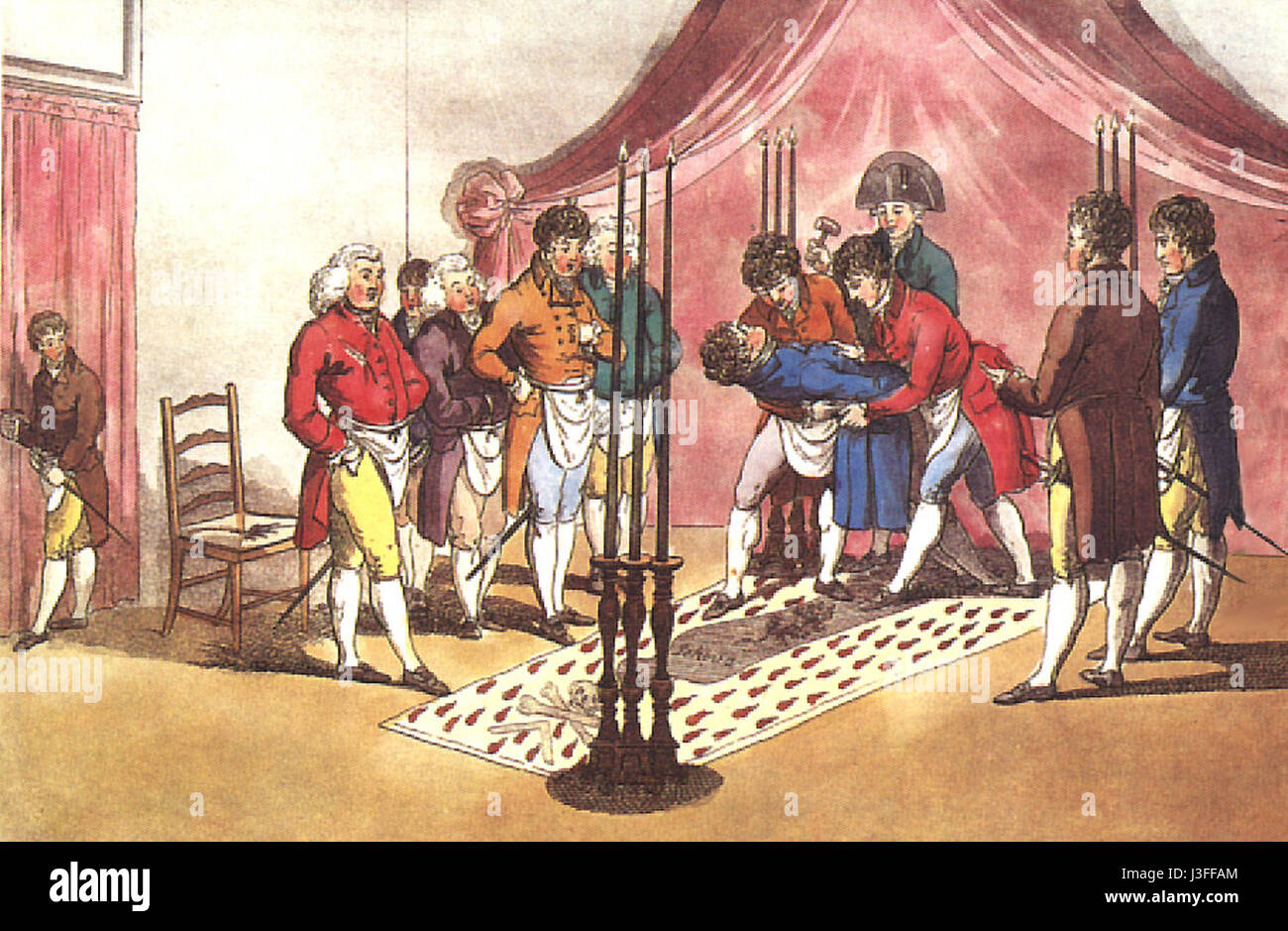 Freemasonry ceremony hi-res stock photography and images - Alamy