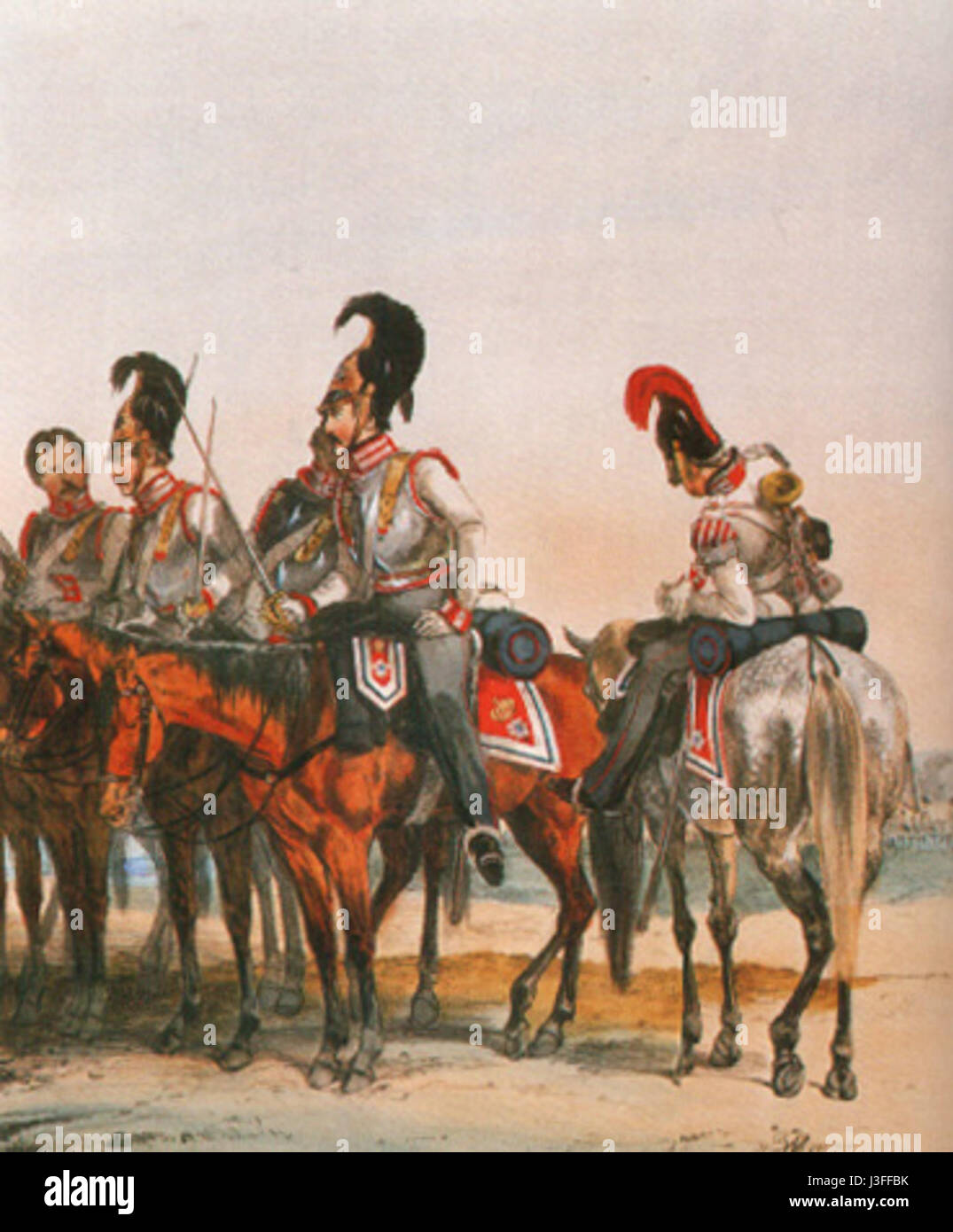 The 'Garde du Corps' refers to a historic military unit, historically ...