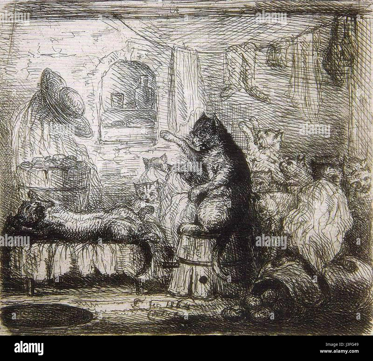 'La Mort du Chat Murr' (The Death of the Cat Murr) by Fernando II ...