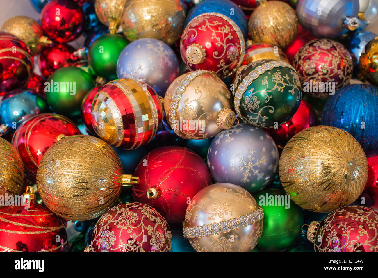 Ball christmas tree photo hi-res stock photography and images - Alamy
