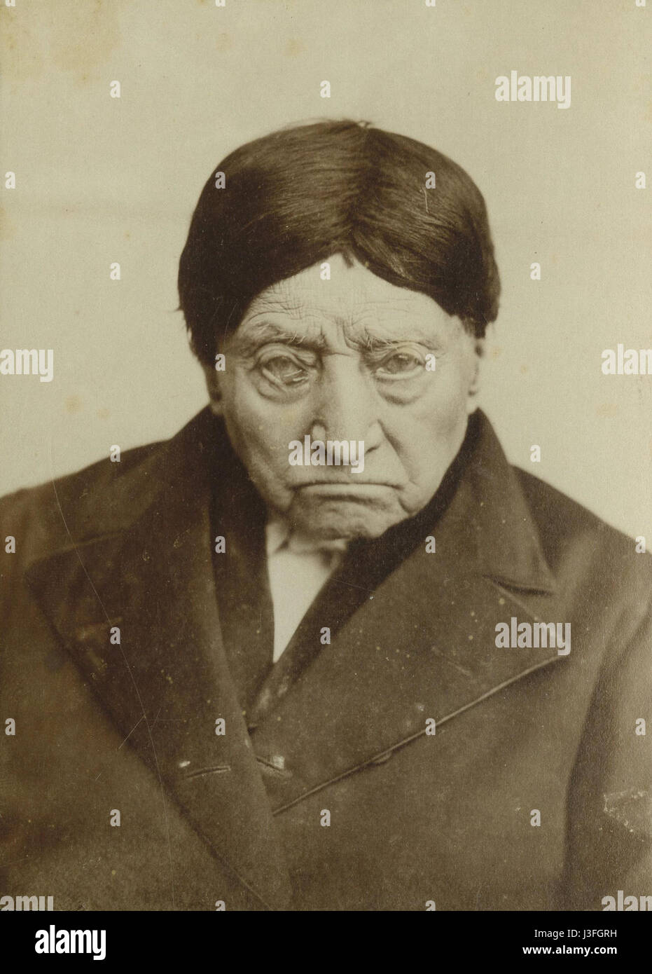 Geert Adriaans Boomgaard op 100 jarige leeftijd J.G. Kramer (1888 Stock ...