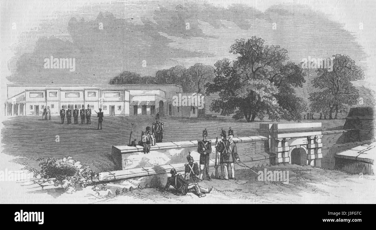 The Gateway of Fort Williams is a historic structure that marks the ...