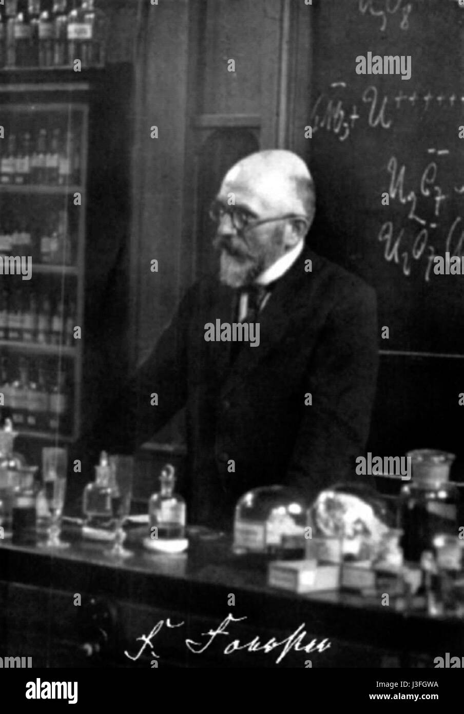 Fritz Foerster ca1920 Stock Photo - Alamy