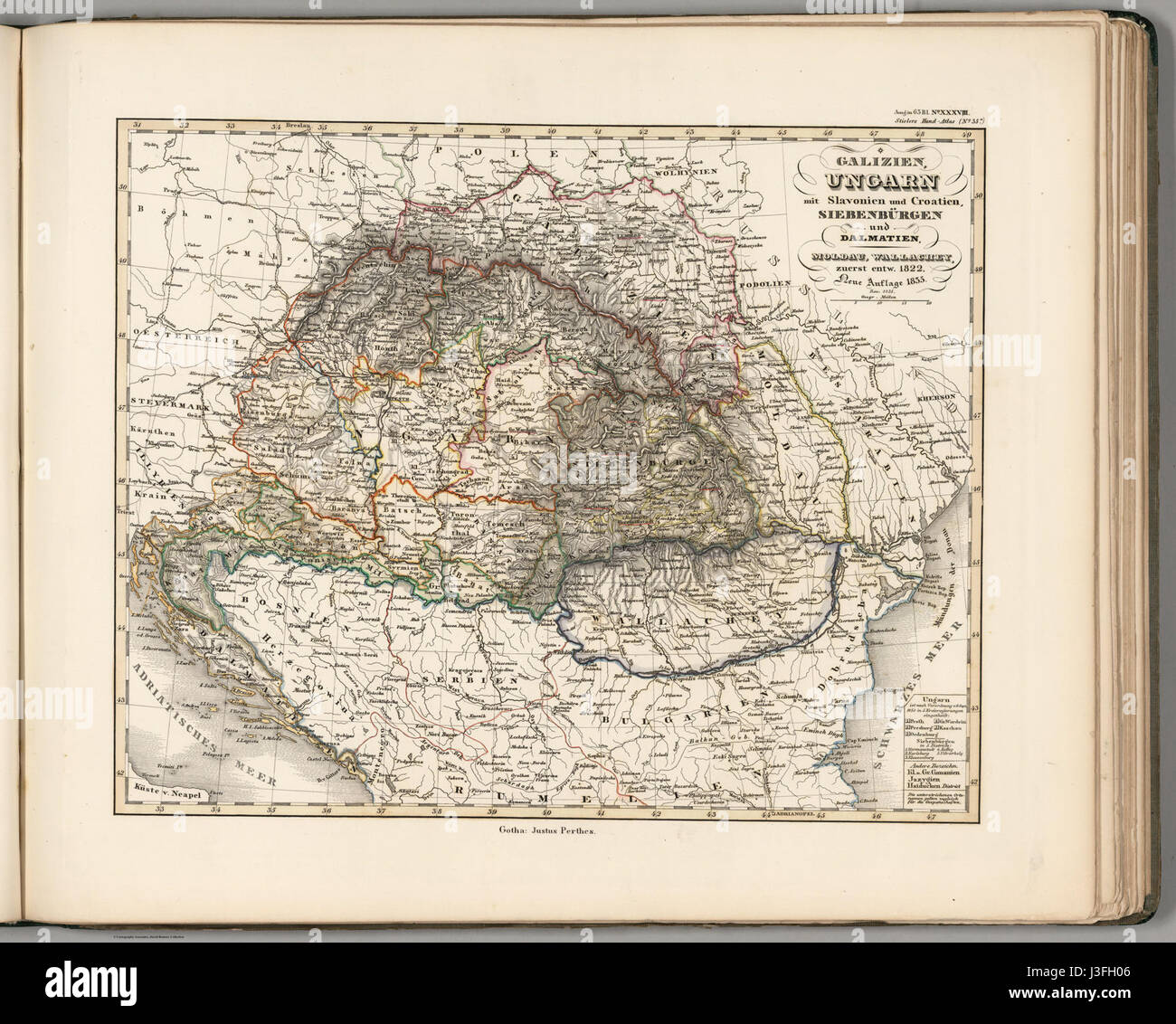 Central europe countries map hi-res stock photography and images - Alamy