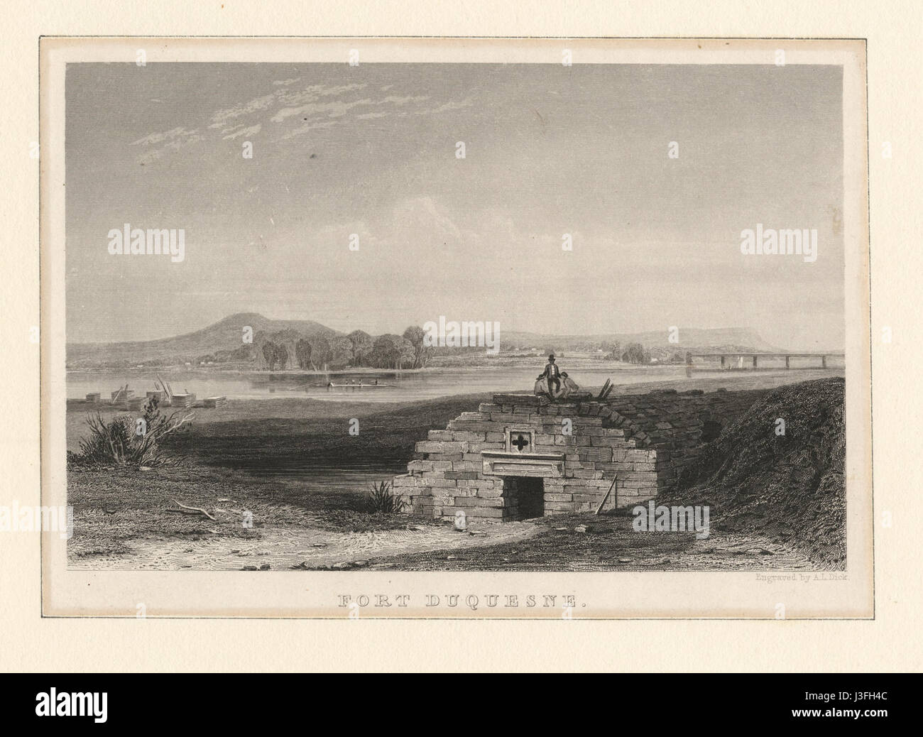 Fort Duquesne was a military outpost located in present-day Pittsburgh ...