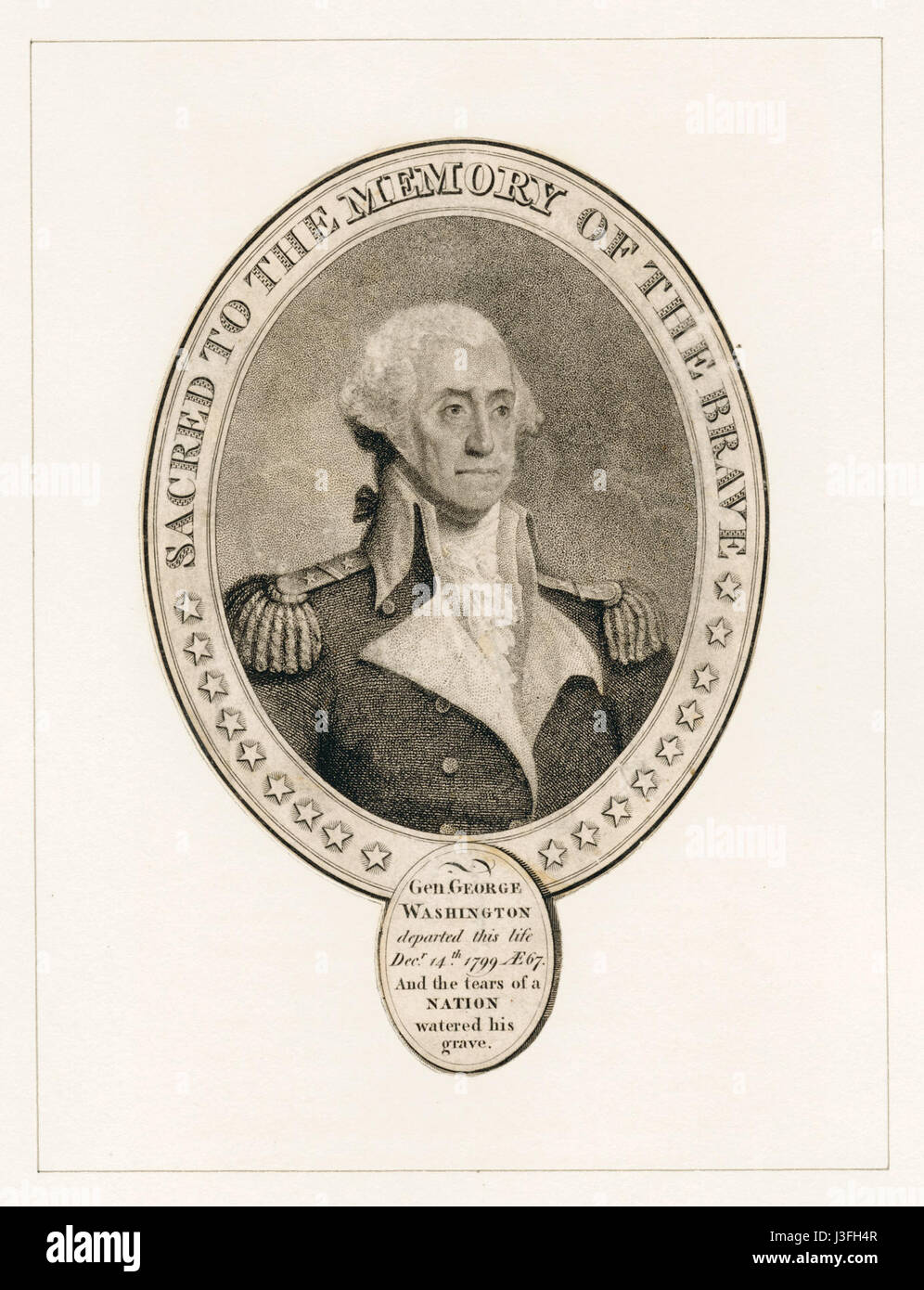 This portrait of General George Washington, held by the New York Public ...