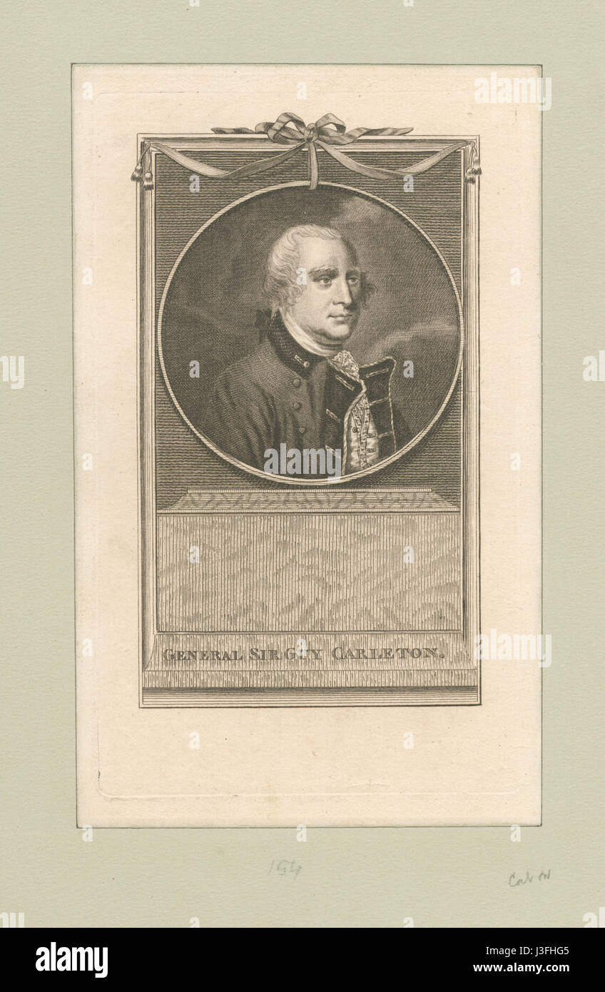 Sir guy carleton hi-res stock photography and images - Alamy