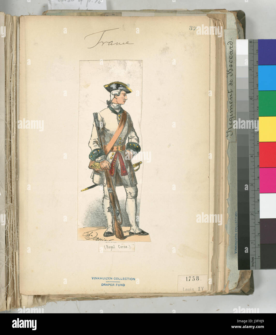 A historical reference to France between 1757-1760, capturing the key ...